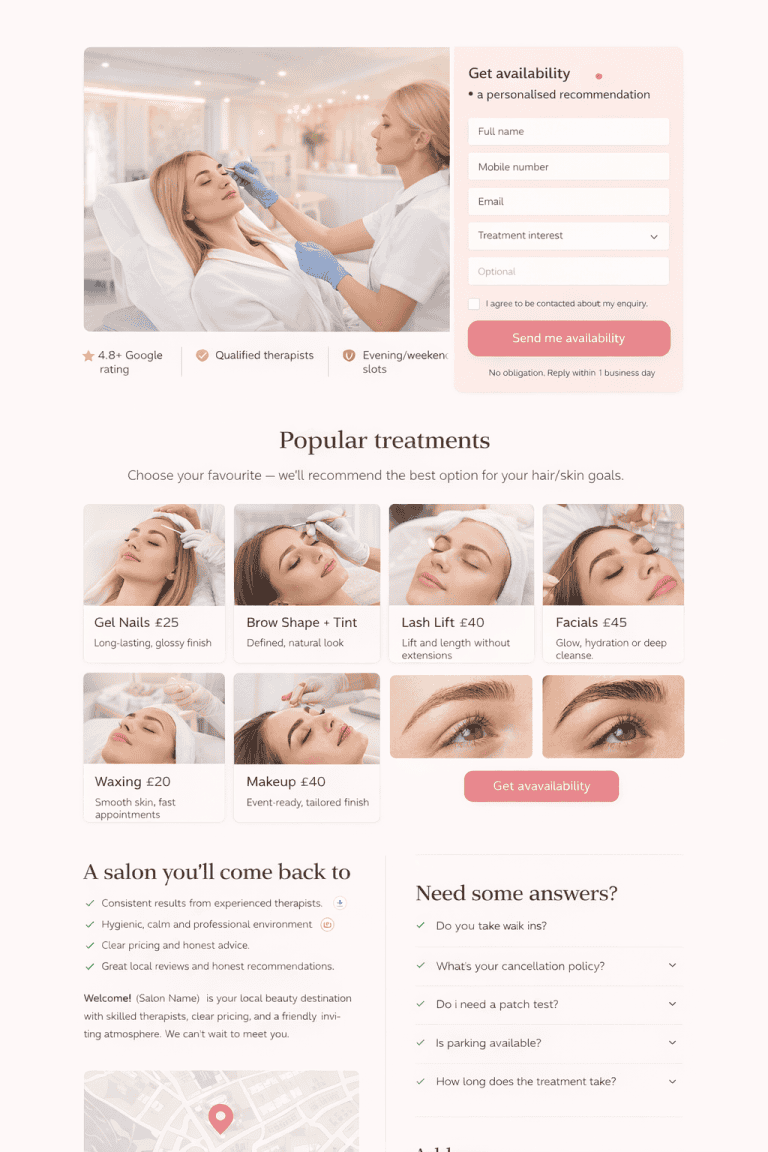 8 Top Lead Generation Landing Page Examples for Business Growth